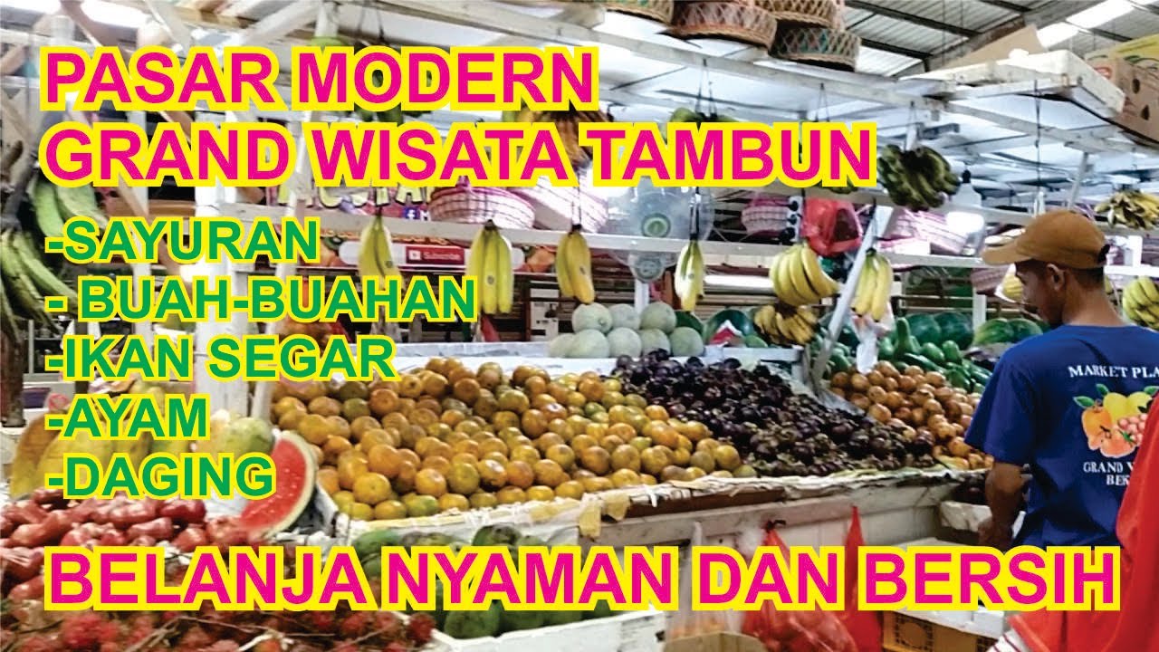 Pasar Modern Grand Wisata Tambun-Nyaman Dan Rapih. - YouTube