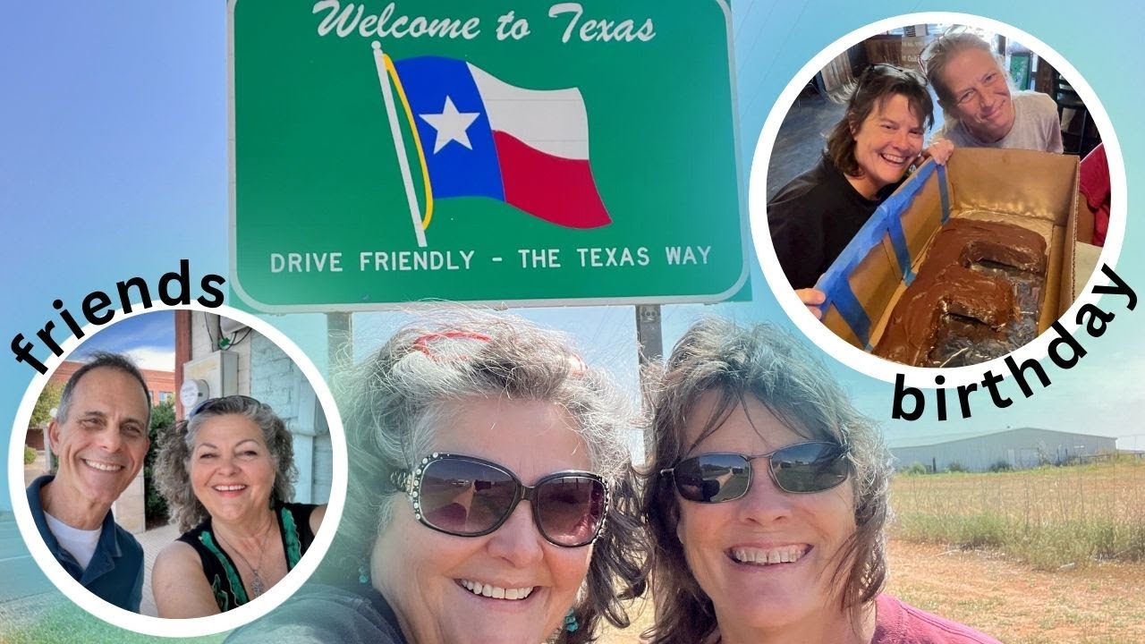 Friends in Texas ~ Happy Birthday Jana ~ 4 Parks in West Texas - YouTube