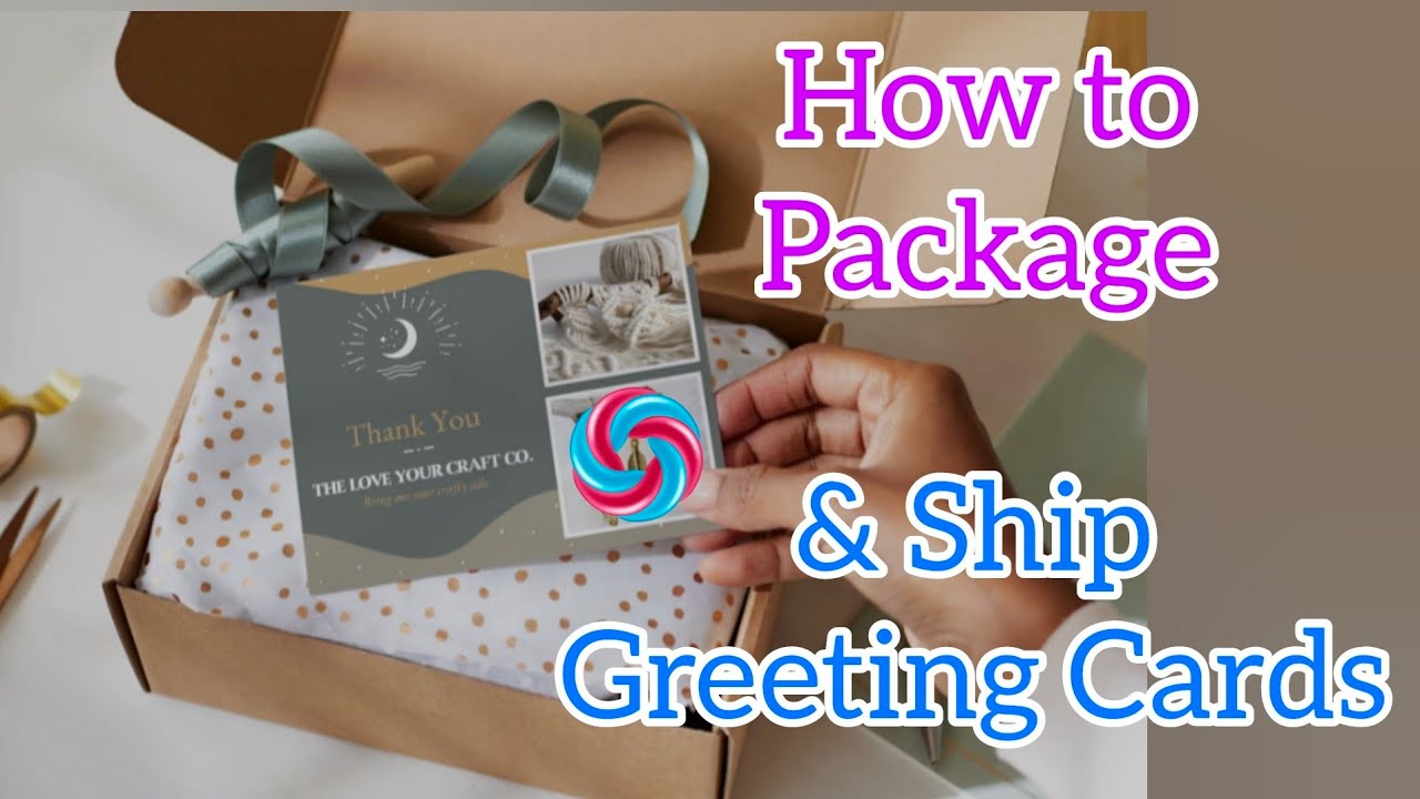 How to Package and Ship Greeting Cards / 2024 Happy New Year Cards ...
