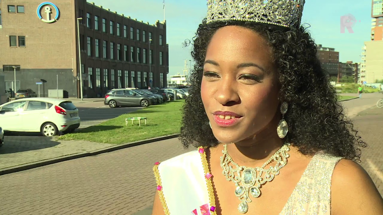 Geneitha is koningin van het Zomercarnaval - YouTube
