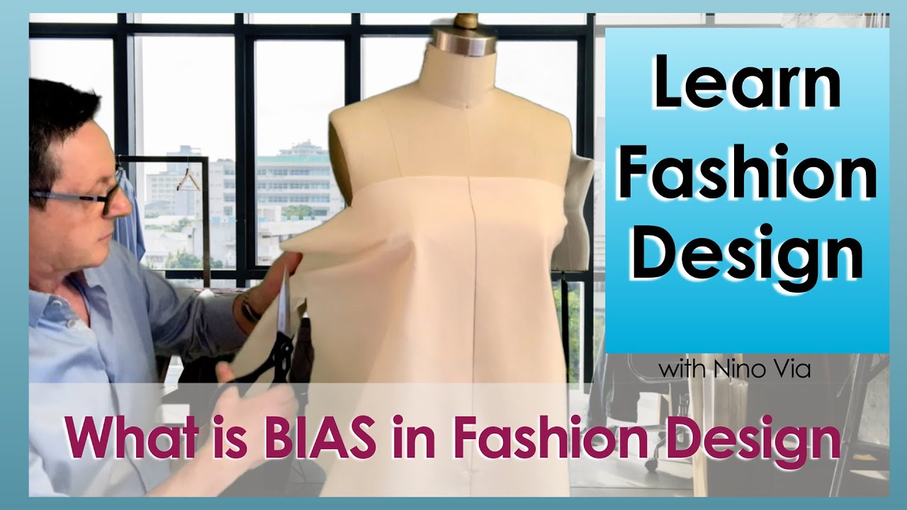 What Is 45 Degrees BIAS In Fashion Design ~ Why Cutting On Bias in ...