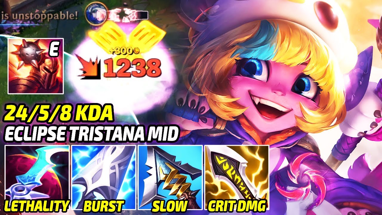 NEW INSANE TRISTANA MID BUILD DELETES 100-0 LIKE AN ASSASSIN | League ...