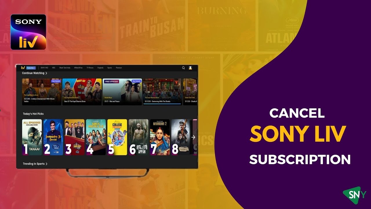 How To Cancel Sony Liv Subscription | Guide | 2023 #sonyliv # ...