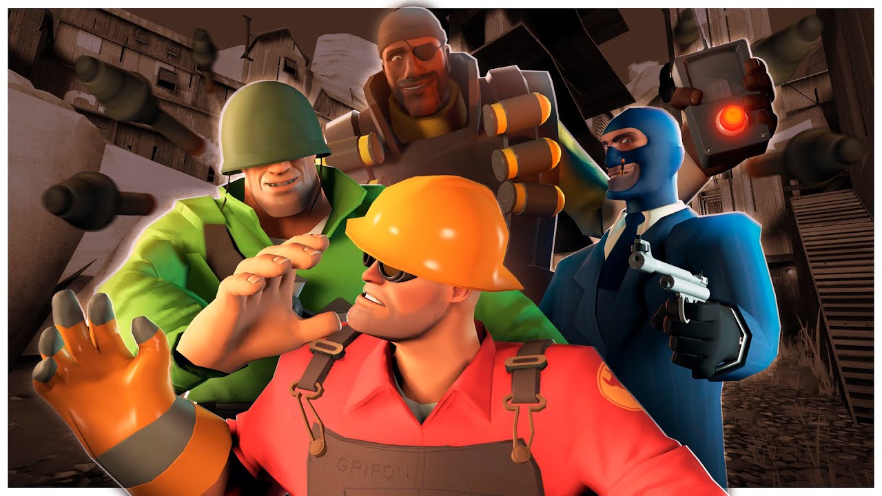 TF2C: Четыре Команды И Новый Режим - Доминирование! - YouTube