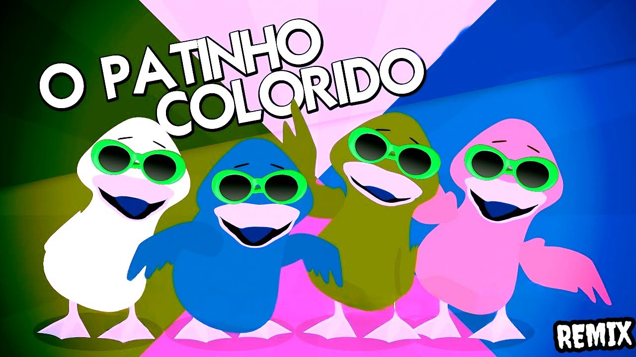 Patinho Colorido | Funk do Patinho - Bento e Totó (Desenho Infantil ...