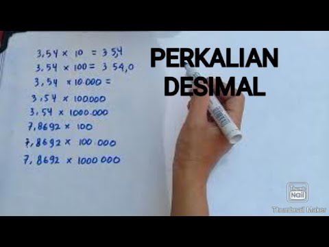Perkalian Desimal Dengan Bilangan Biasa Yang Memiliki Banyak Angka Nol ...