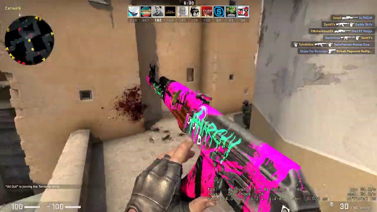 AK-47 Neon Revolution FT gameplay - YouTube