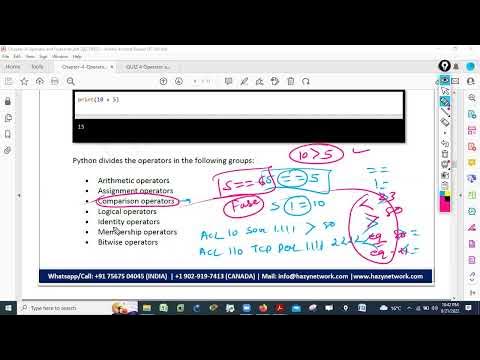 Python DAY 4 Operators and Operand - YouTube