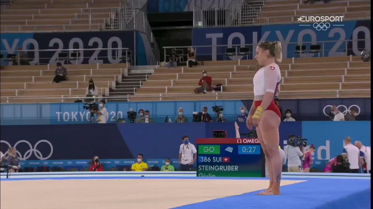 Giulia Steingruber FX AA 2020 Olympics - YouTube