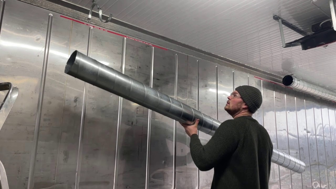 Container Kiln Part4 (Ducting) - YouTube