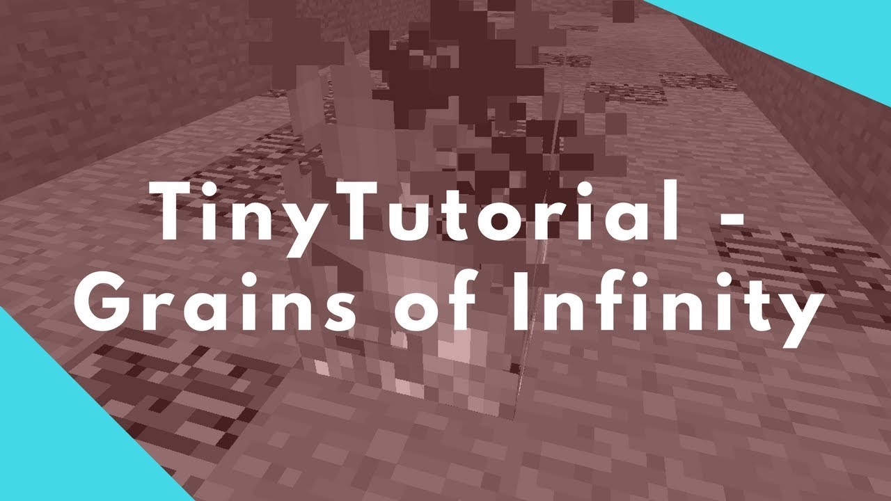 TinyTutorial - Grains of Infinity - YouTube