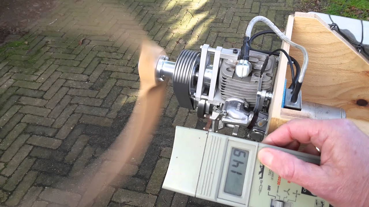 ZG62 with Mick Reeves Torquemaster 1/1.75 reduction driving a 30 x 10 ...