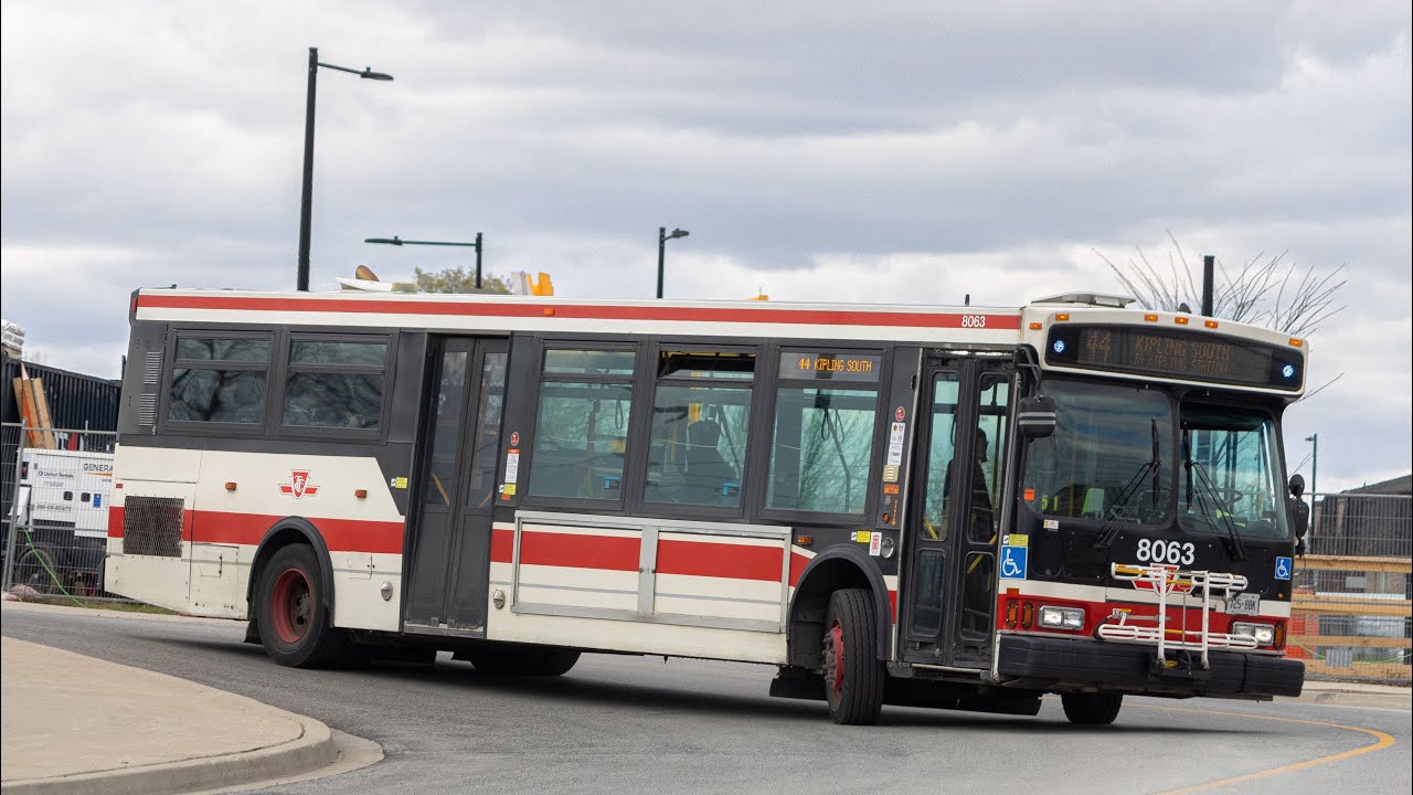 Ride Video: TTC 2007 Orion VII OG #8063 || 44 Kipling south [loud ...