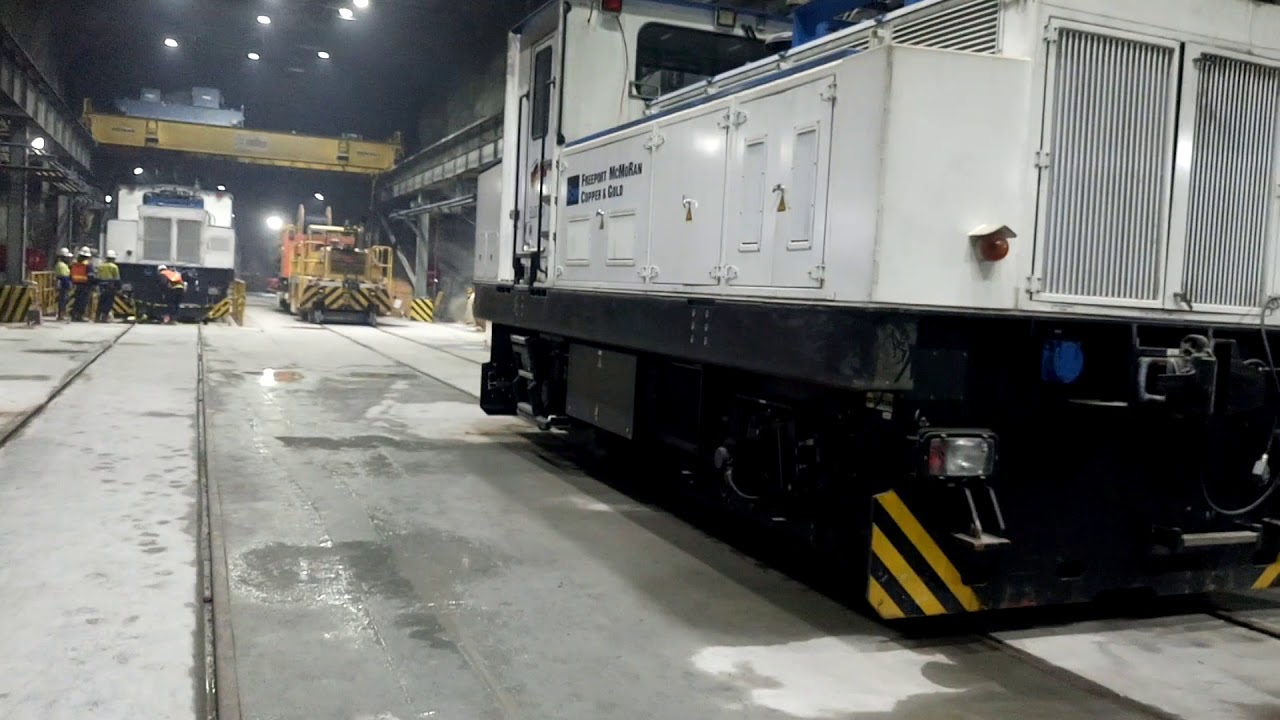 GBC Locomotive Shop 2760 ASL - PT. Freeport Indonesia - YouTube