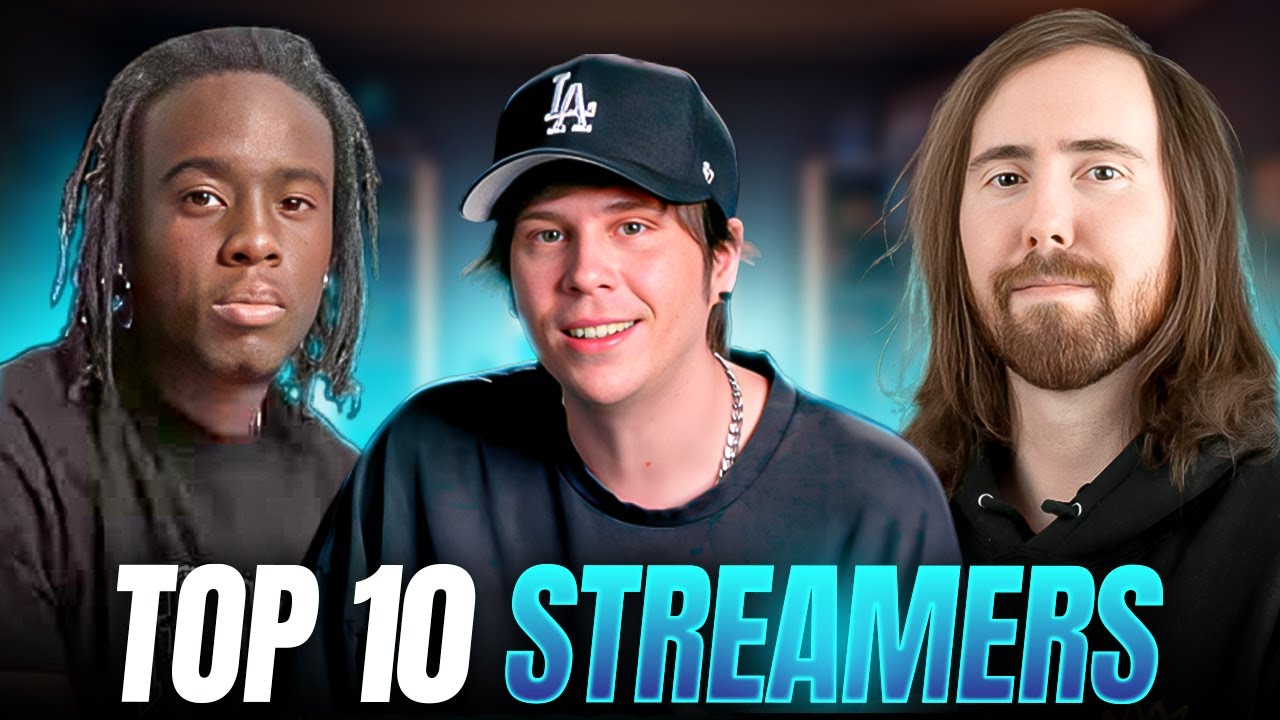 Top 10 Streamers of 2025 Crazy List! - YouTube