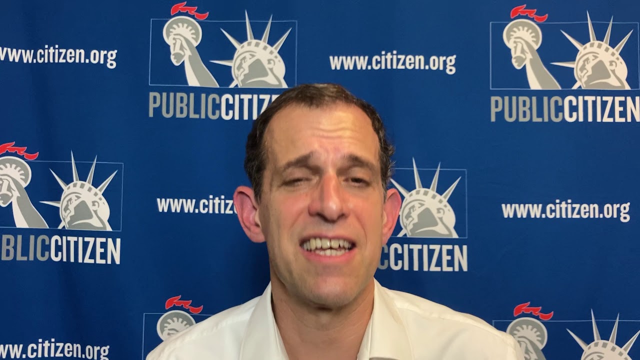 Public Citizen President Robert Weissman Is Still Hopeful - YouTube