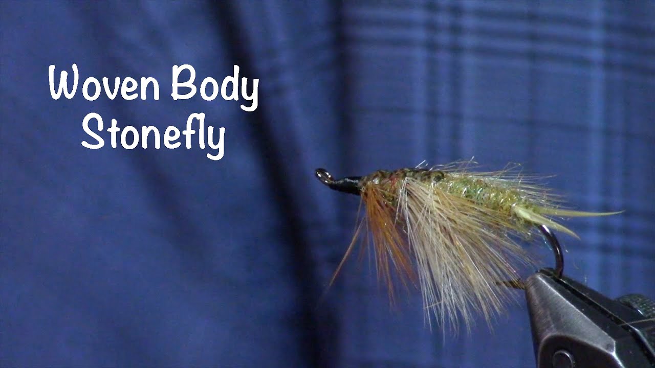 HCFF Roscoe Petroff Spey inspired Stonefly Woven Body Flies Part 2 of 2 ...