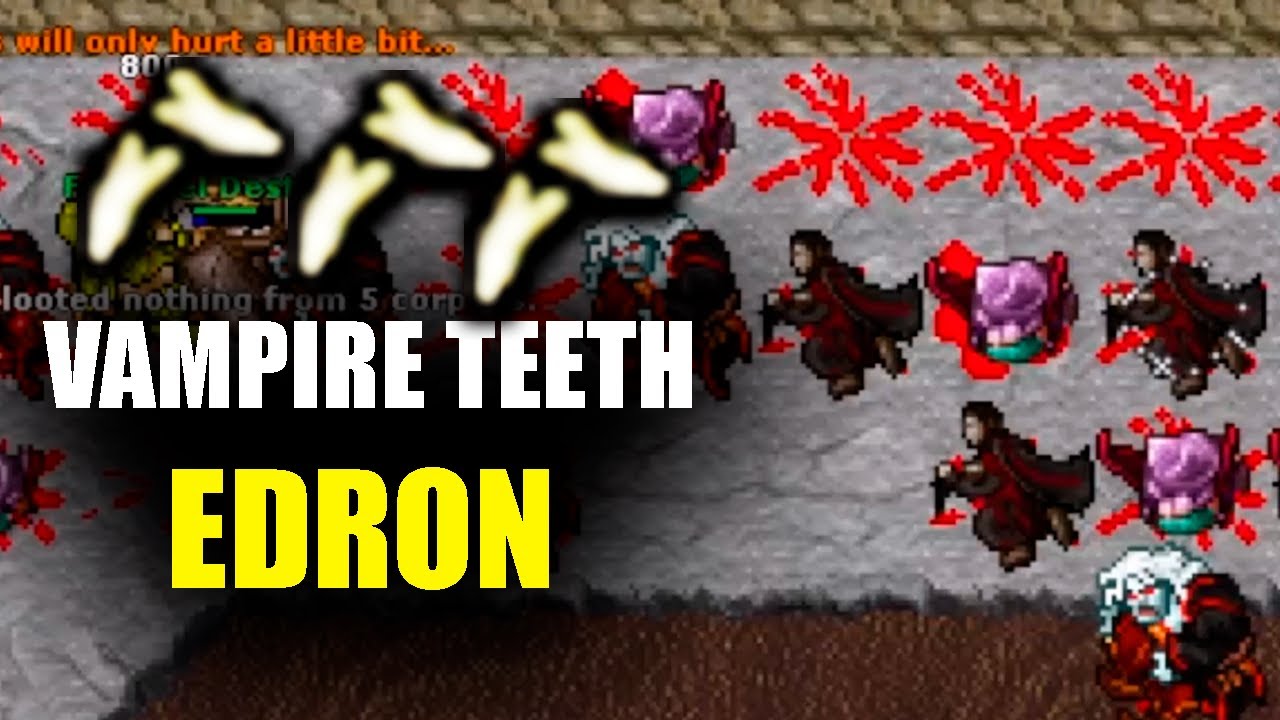 1 HORA FARMEANDO EN TIBIA || VAMPIRE TEETH EN EDRON - YouTube
