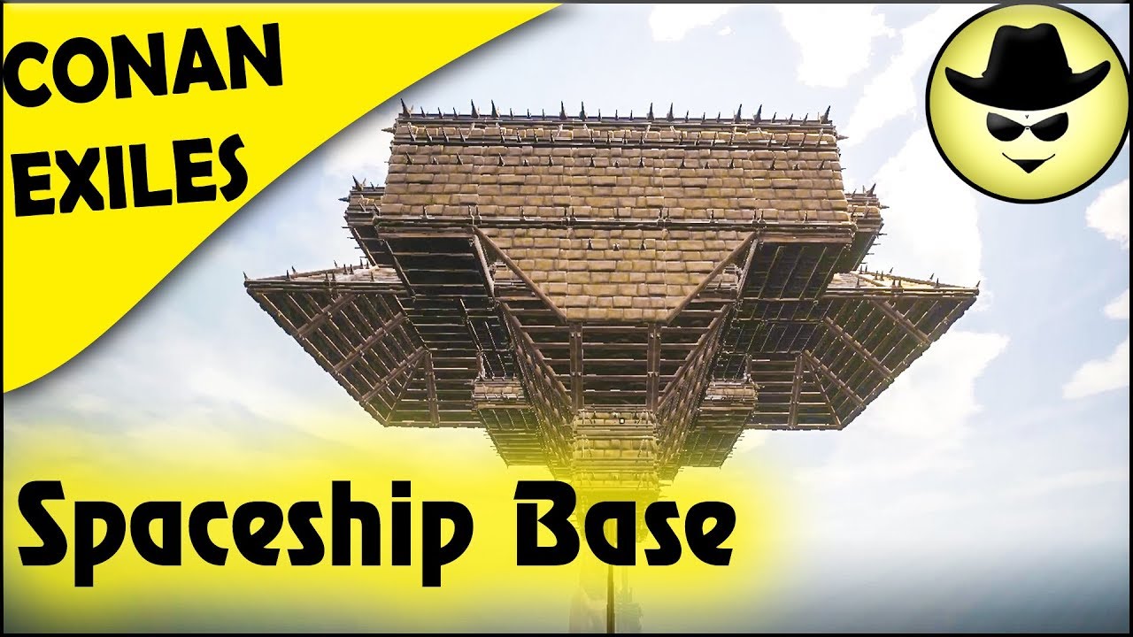 Spaceship Base - Conan Exiles - YouTube