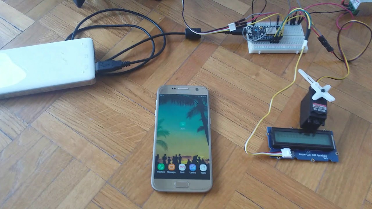 PROJET 1° SSI IOT DOMOTIQUE BLYNK ESP8266 ARDUINO - YouTube