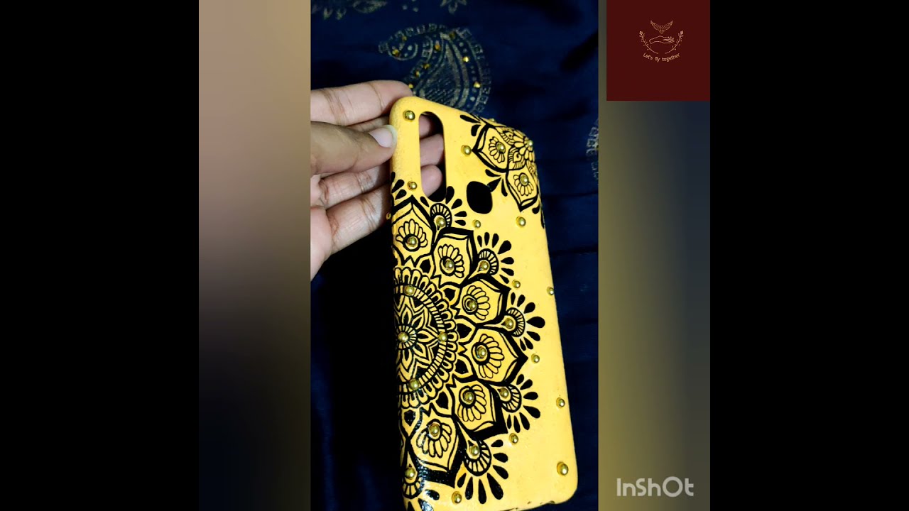 Phone cover decoration./ Back cover design - YouTube
