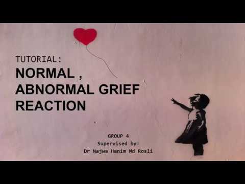 Tutorial Psy: Normal, Abnormal Grief Reaction with Dr Najwa - YouTube