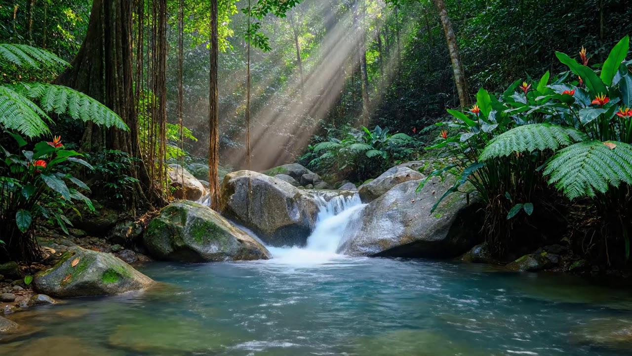 Calm River Soundscape 🌊 Relaxing Water Ambience for Focus and Serenity ...