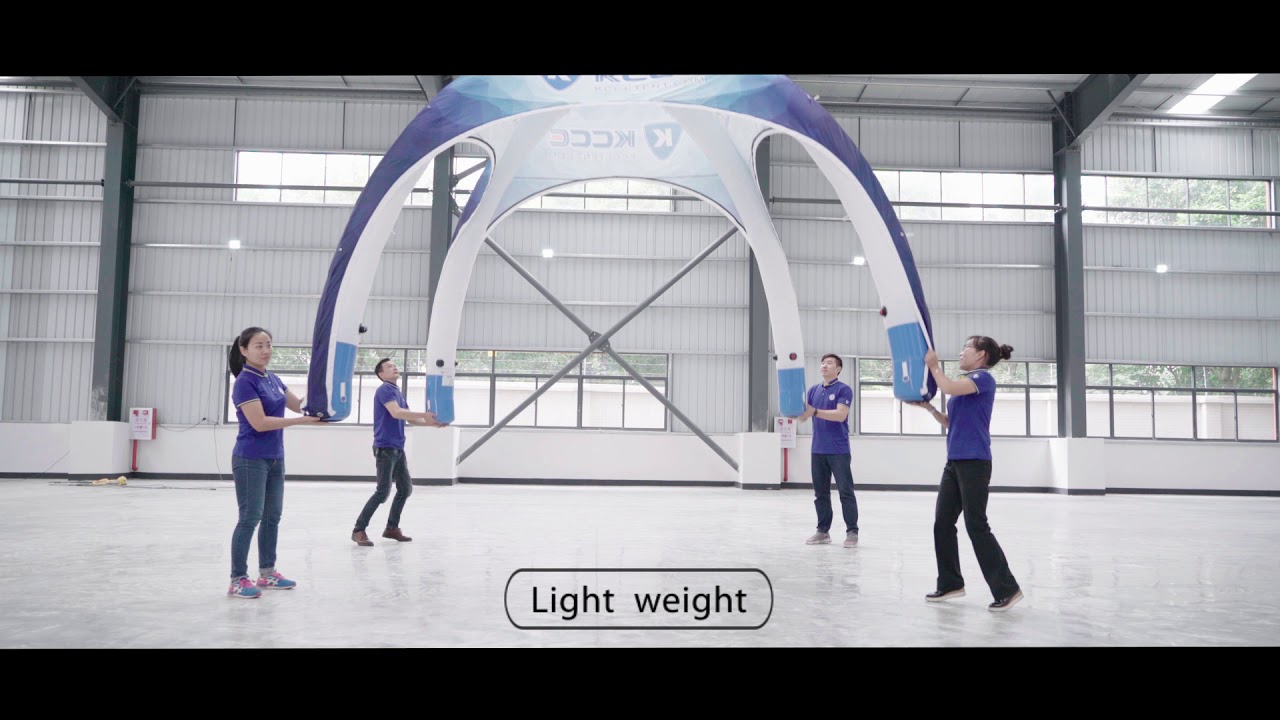 Advantages of KCCE X tent - YouTube