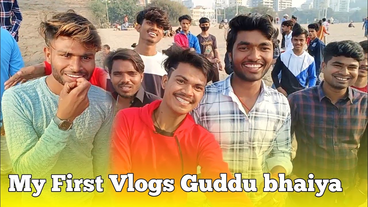 🤣 My First Vlogs 🤪Guddu bhaiya 😆 love you... Guddu - YouTube