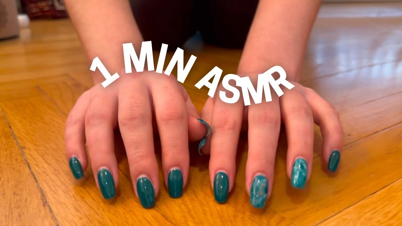 Quick cut 1 minute ASMR Floor tapping and scratching & other surfaces 🤗 ...