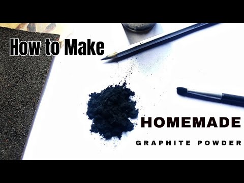 How to make Graphite powder at home step by step with free of cost 💰 ...