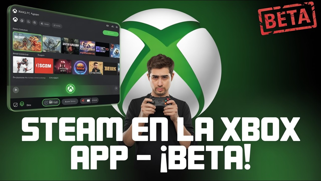 Steam integrado a Xbox App (PC): primeras impresiones y problemas - YouTube