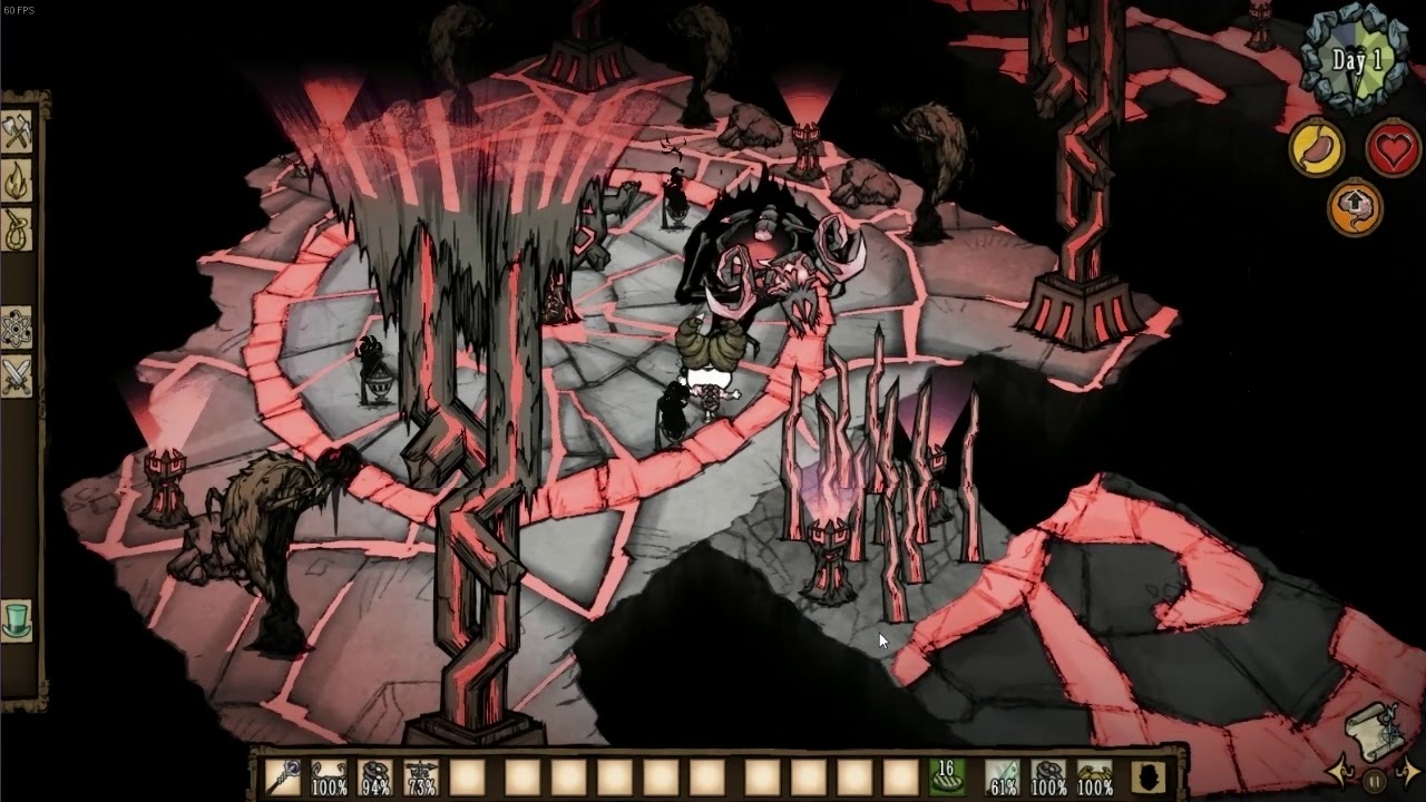 굶지마 투게더 고대의 연료직공 볼프강 솔로잉 연습 (Don't Starve Together Ancient Fuelweaver ...