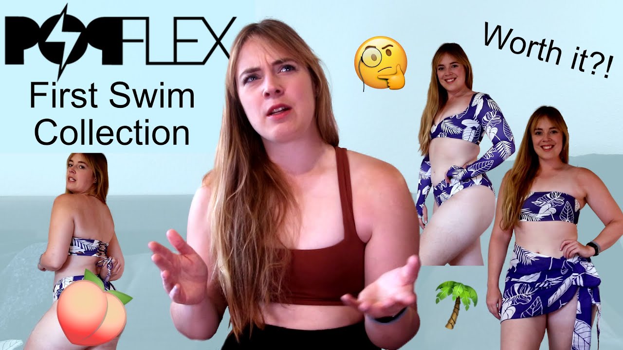 Popflex' First Swim Collection | Top Or Flop?! | Try On & Review - YouTube