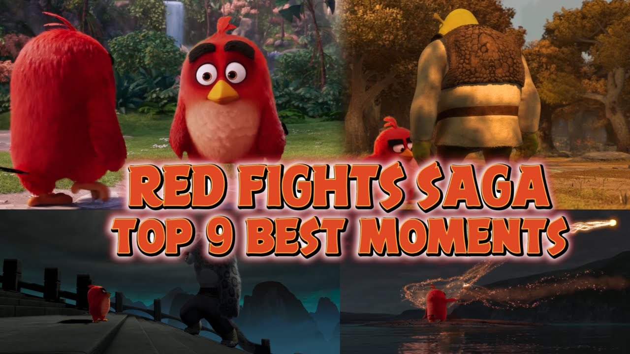 Red Fights Saga Top 9 Best Fight Moments - YouTube
