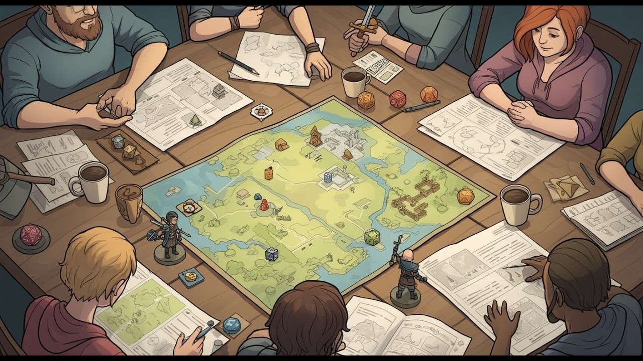 Montando meu Mapa Digital de RPG (Dungeon Virtual RPG de Mesa) - YouTube