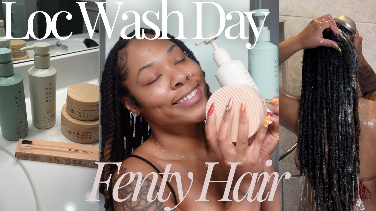 HONEST FENTY HAIR REVIEW! | Does Fenty Hair Work On Locs? | First ...