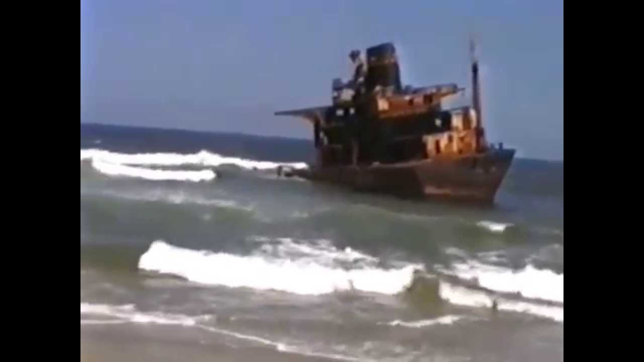 MV Sygna Wreck , Stockon Beach 1995, Home Movie - YouTube