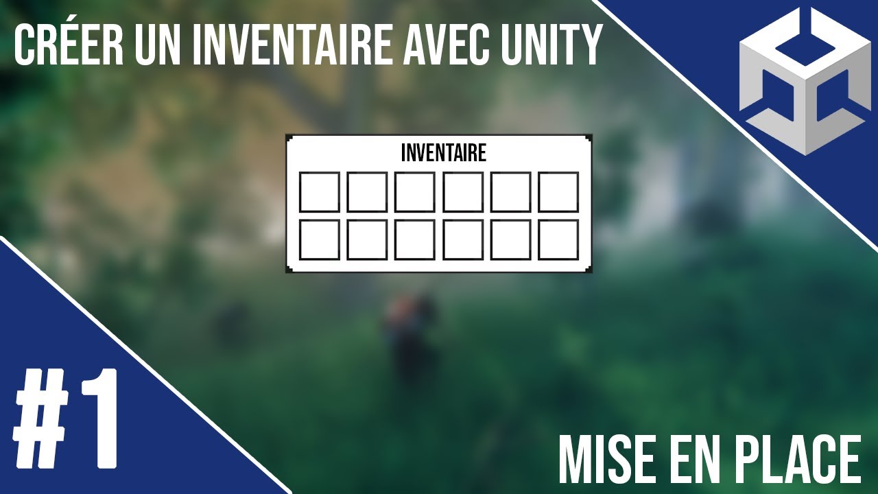 Création de l'inventaire | #1 Créer un Inventaire RPG dans Unity - YouTube
