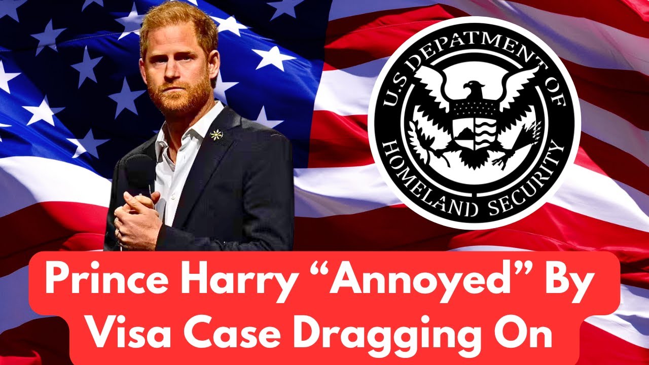 Prince Harry "Annoyed" by Visa Case Dragging On - YouTube
