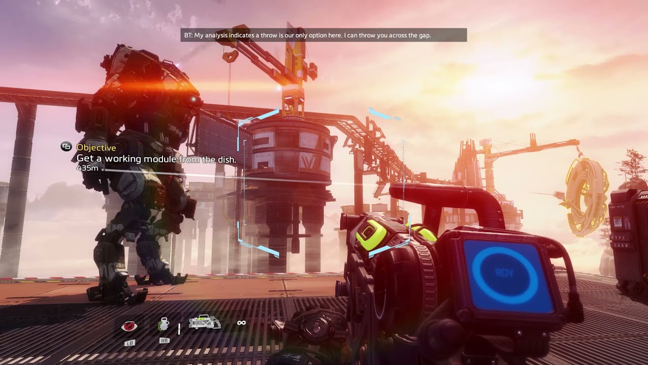 Titanfall 2 - BT throws pilot - YouTube