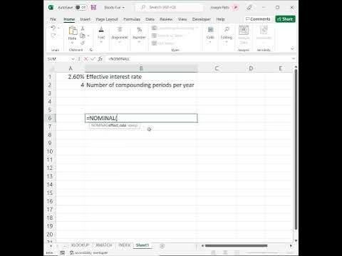 The Learnit Minute - NOMINAL Function #Excel #Shorts - YouTube
