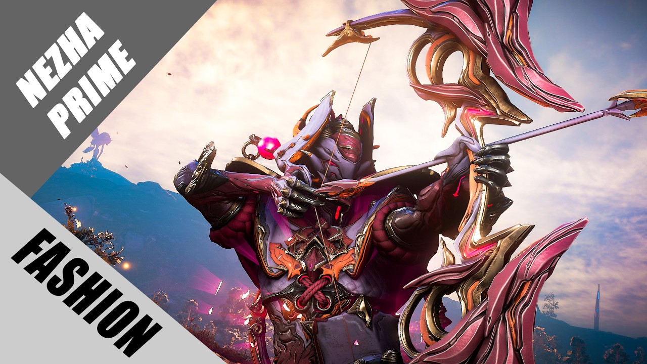 Warframe | Fashion Frame | Nezha Prime : The Duskbringer - YouTube