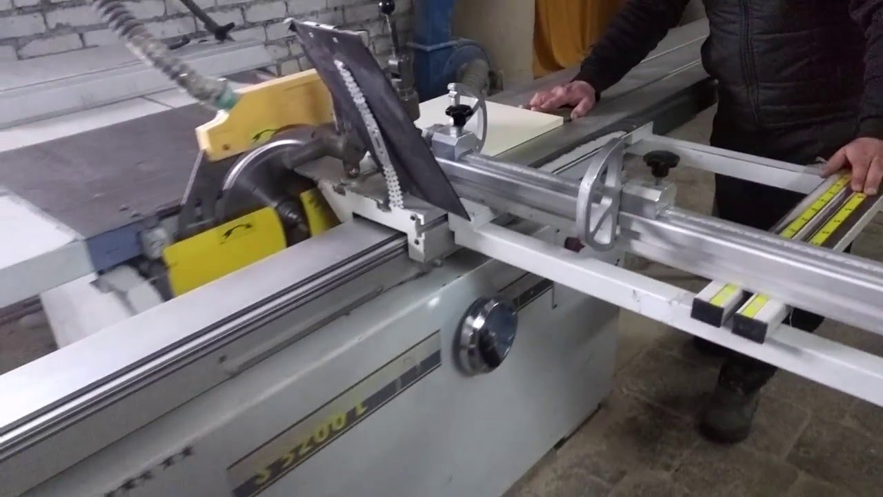 Форматно-раскроечный станок Stomana S3200L - YouTube