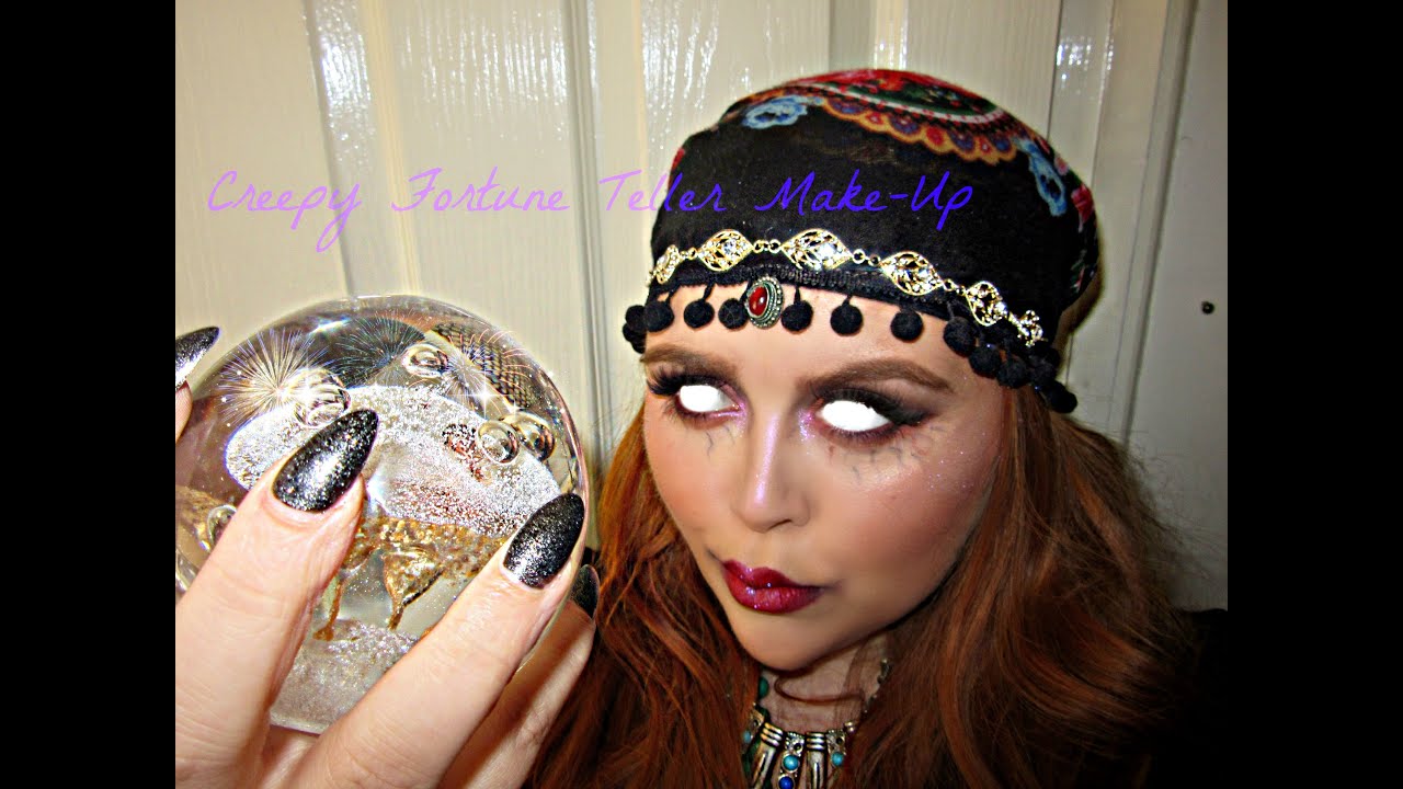 Creepy Fortune Teller/Gypsy Halloween Make-Up ...