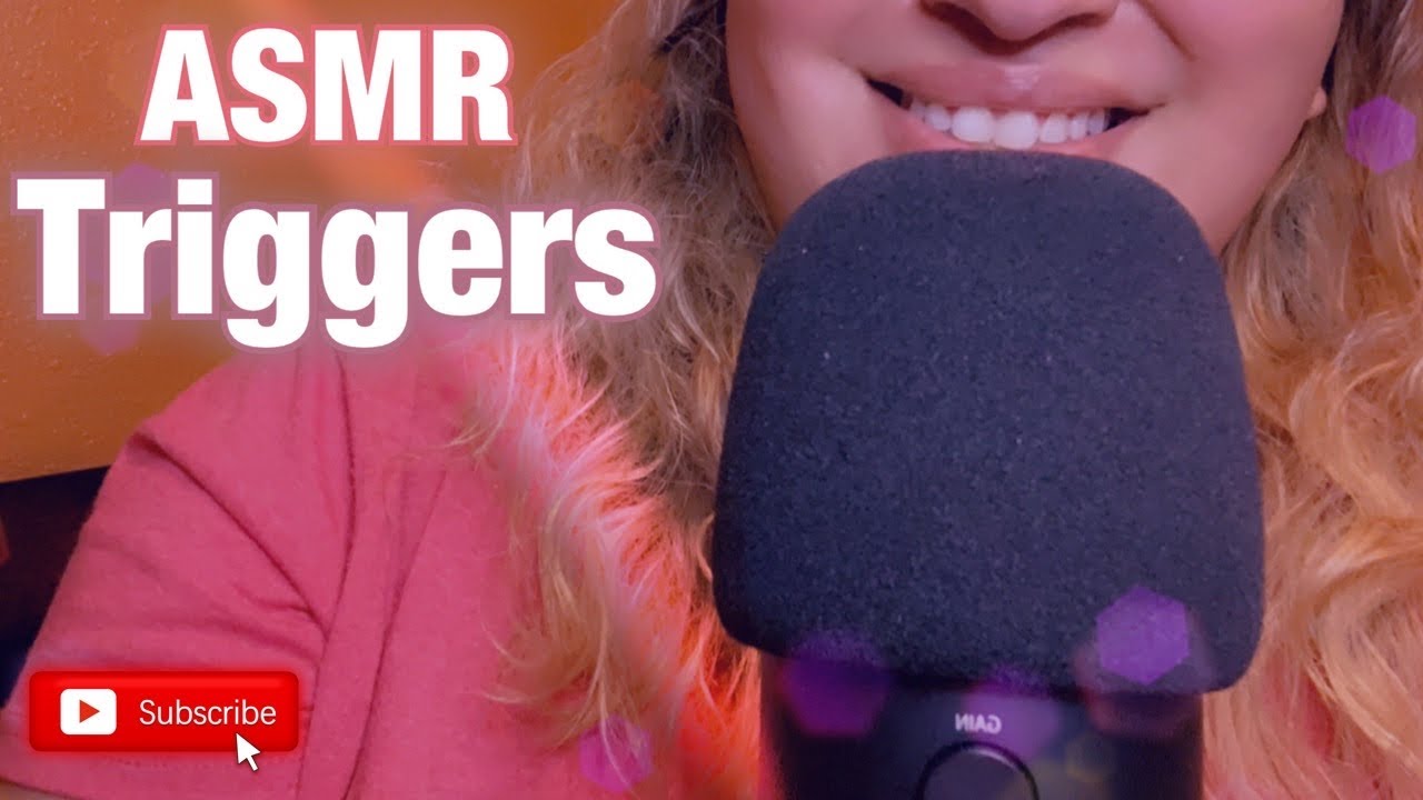 ASMR| Trigger assortment-Trigger sounds 😴 | Water sounds, tapping ...