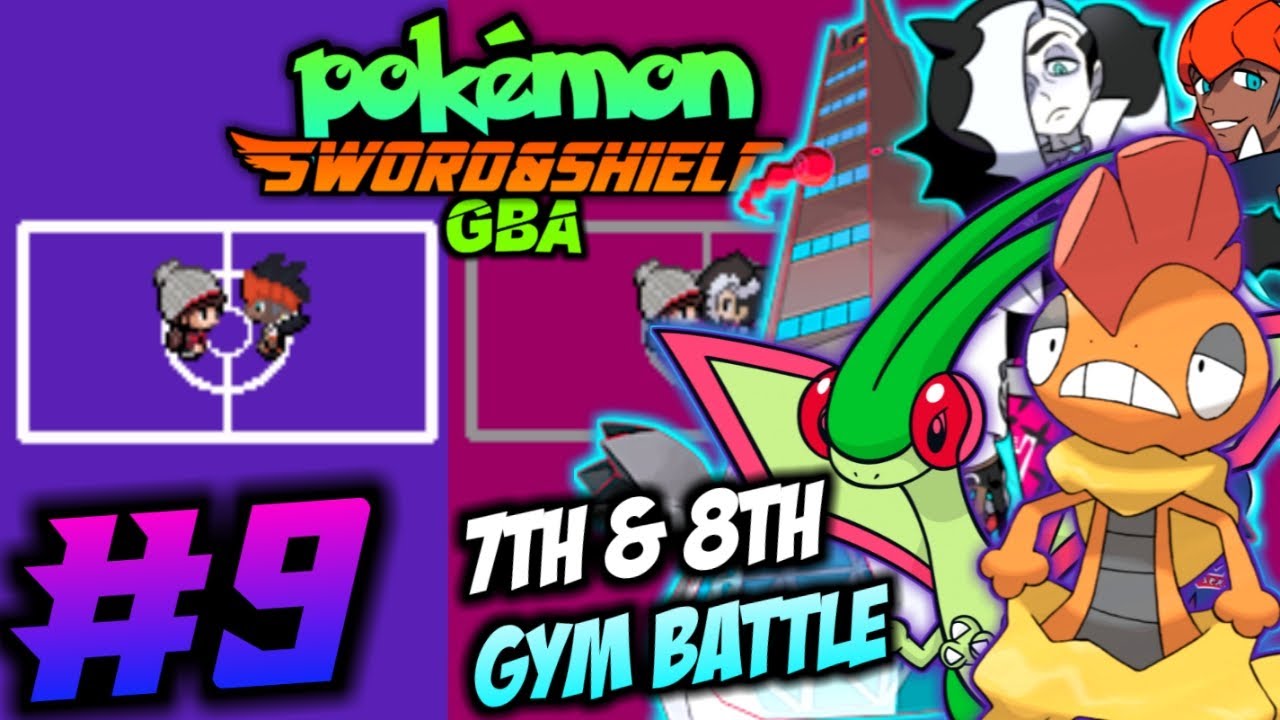 pokémon Sword & Shield gba gameplay #9 last two gym battle - YouTube