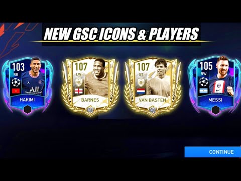 NEW NEW NEW GSC ICONS & PLAYERS + PACK OPENING - FIFA MOBILE 22 - YouTube