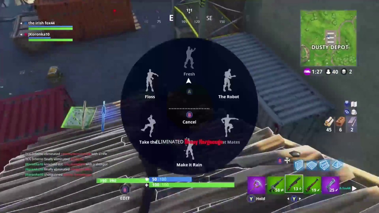 Why you shouldn't taunt people in fortnite - YouTube