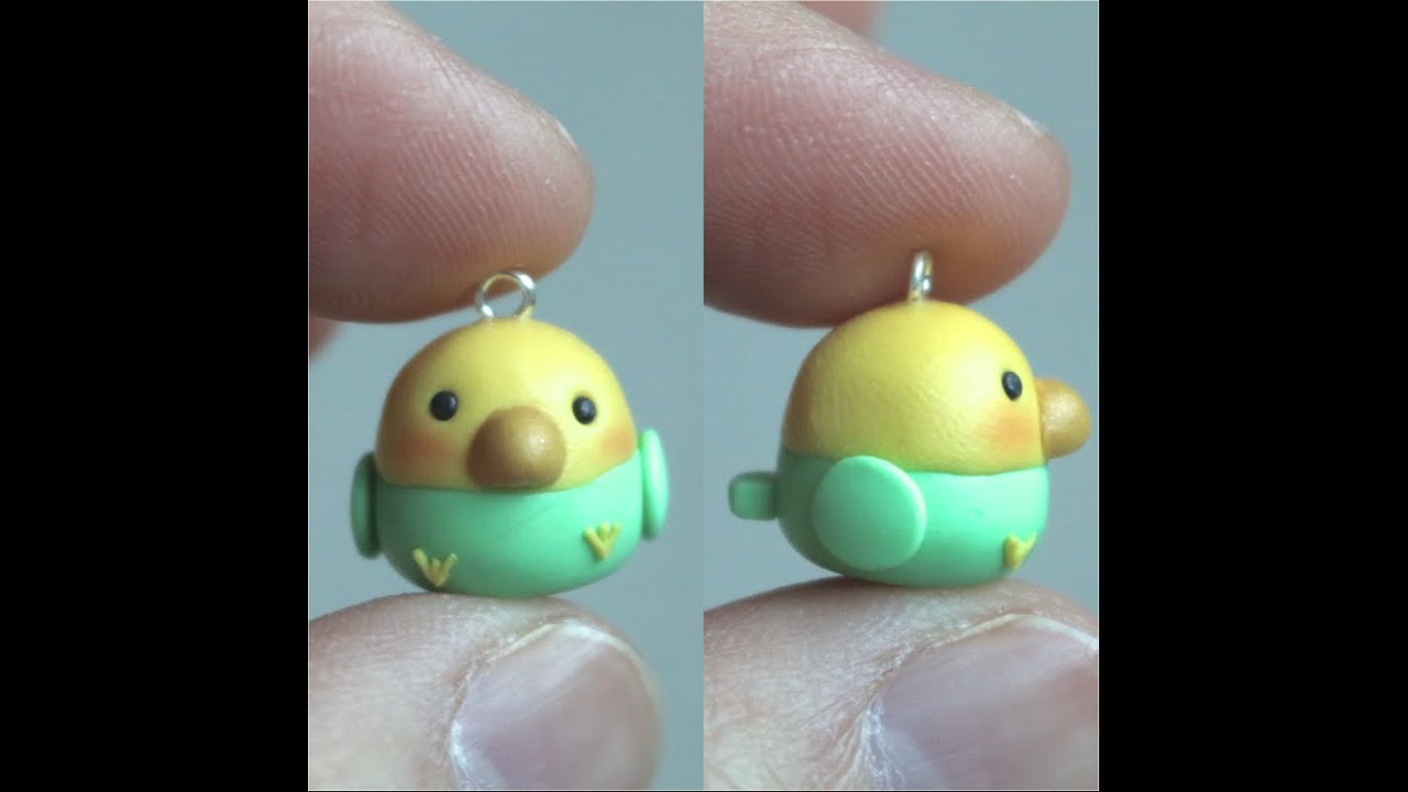 Chibi Parakeet Polymer Clay Tutorial - YouTube